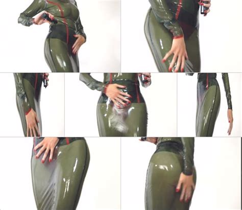 Girls In Coloured Latex Clothes Catsuit Dress Etc Page