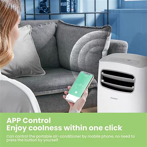 Comfee 12000 Btu Portable Air Conditioner Dehumidifier Wifi App