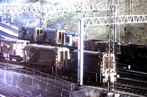 5xoriginal 35mm Slides Railway Photo Br Class 13 Masterslave Shunter