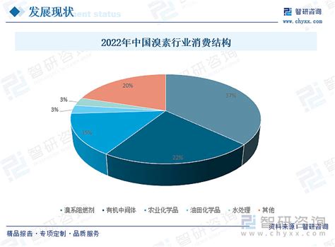 智研咨询报告溴素行业市场发展现状及未来投资前景预测分析 内容概要溴素为用途广泛的基础化工原料其应用领域随终端产品深层次开发迅速拓宽在工