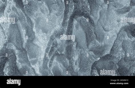 Liquid Metal Surface Top View 3d Render Seamless Loop Animation Stock Video Footage Alamy
