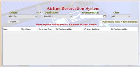 Airline Reservation System Project In Java With Source Code And Report Download Kashipara
