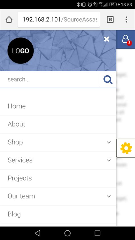 Mobile First Double Responsive Navigation Menu By Sourceassassins Codecanyon