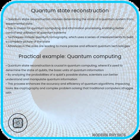 Quantum State Reconstruction Accuracy Speed And Technique