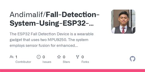 Github Andimaliffall Detection System Using Esp32 And Mpu9250 The Esp32 Fall Detection