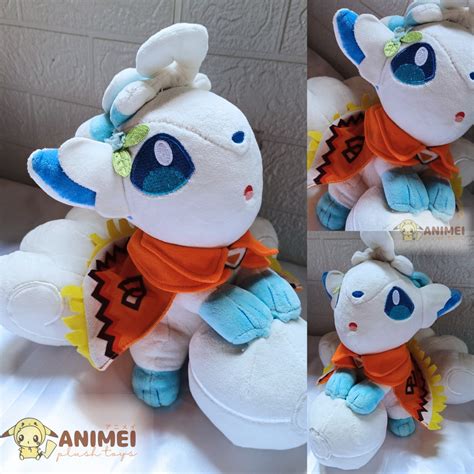 Vulpix Alolan Pokemon Plush Hobbies And Toys Toys And Games On Carousell
