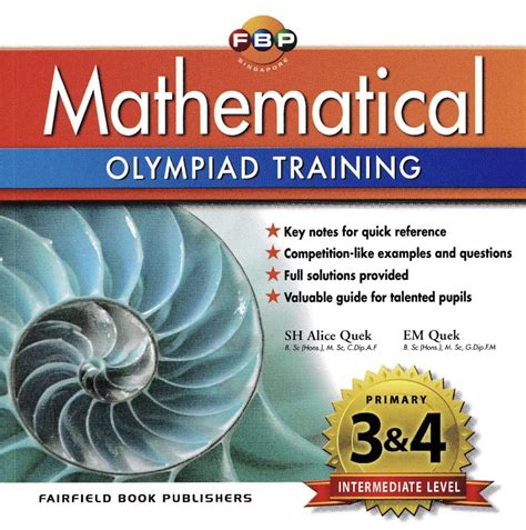 Mathematical Olympiad Training For Primary Levels Edusupport Es