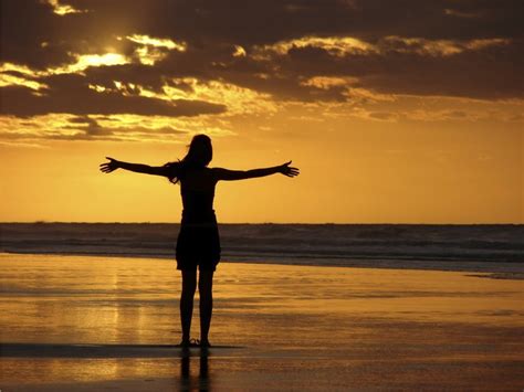 Wallpaper Sunlight Sunset Sea Silhouette Beach Sunrise Evening