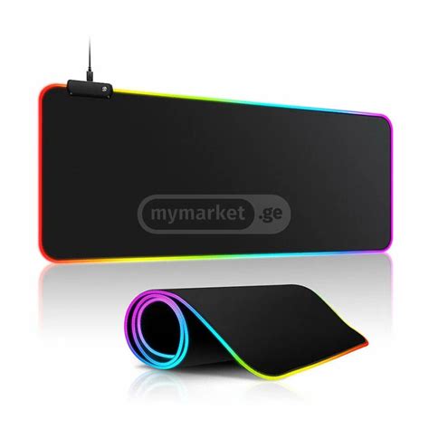 მაუსის პედი Rgb Led განათებით 800 300მმ მეორადი და ახალი ნივთების ყიდვა გაყიდვის პლატფორმა