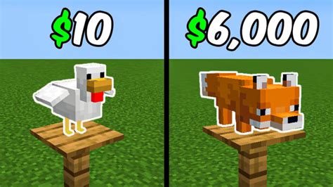 قیمت ماب های مختلف در ماینکرفت
