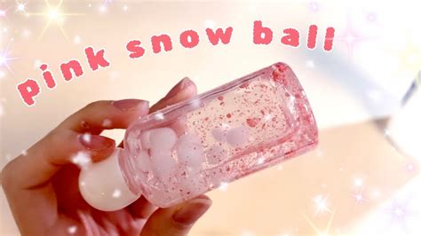 물풀로 핑크 스노우볼 만들기 ️ Youtube