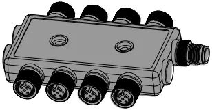 BANNER R95C 8 Port Discrete Bimodal Modbus Hub User Guide