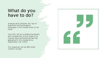 Unit 3 VCE English Argument Analysis How To Write An Essay 2023