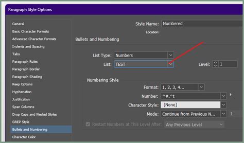 solved how do i automatically set numbering for paragraph adobe