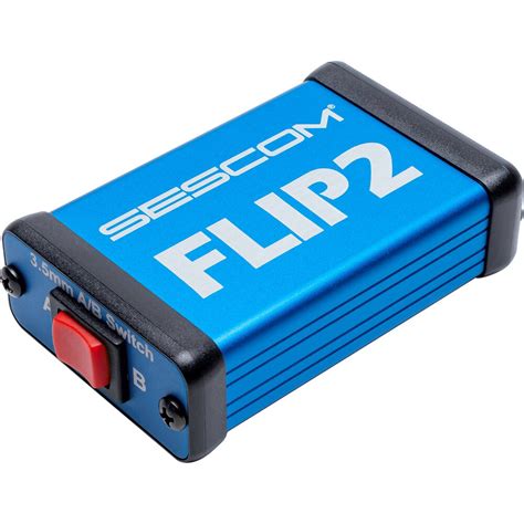 Sescom 3 5mm Stereo Audio A B Switch For Mobile SES AB SWITCH