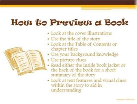 Preview And Predict Reading Strategy Slideshow Interactive Literacy Lesson