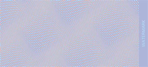 볼록한 형태를 가진 배경 착시 현상이 있는 체적 조성 보안 용지 인증서 바우처 또는 지폐용 디지털 워터마크 3d 동적 벡터 그림 0명에 대한 스톡 벡터 아트 및 기타 이미지