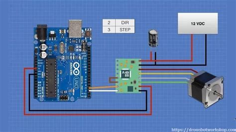 control a nema 17 stepper motor with arduino and drv8825 artofit