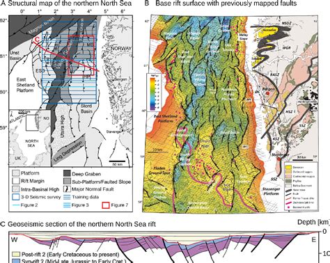 figure 1 from complex fault system revealed from 3 d seismic reflection