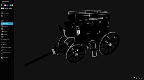 Stagecoach 3d Model Game Ready Superhive Formerly Blender Market