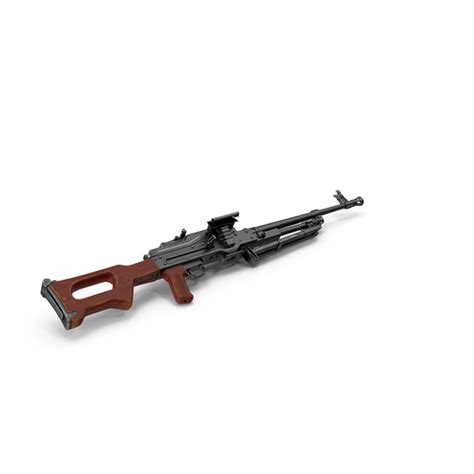 Machine Gun PKM PNG Images PSDs For Download PixelSquid S111117985