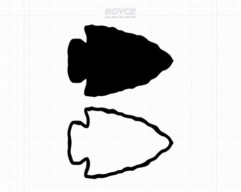 Arrowhead Svg Arrow Clipart Arrowhead Png Arrowhead Dxf Logo