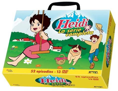 Amazon Com Pack Heidi La Serie Completa Import Espagnol Movies Tv