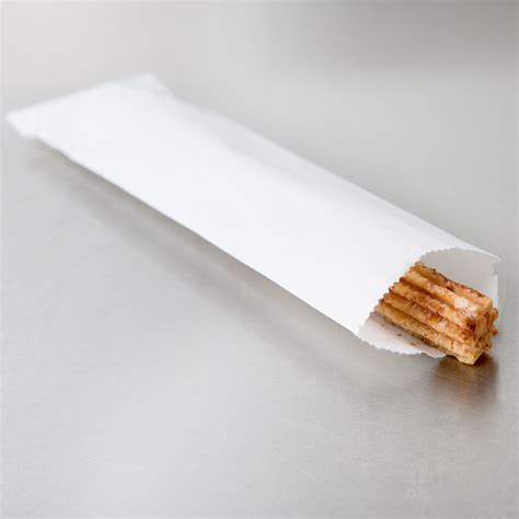 Choice 2 3 4 X 10 White Kraft Disposable Silverware Bakery Churro