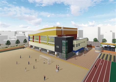 서면초등학교 다목적체육관 맥 건축사사무소 작품