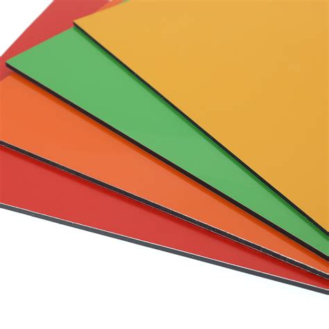 3mm Acp Acm Aluminum Composite Panel For Office Building Curtain Wall Cladding Glossy Acp And