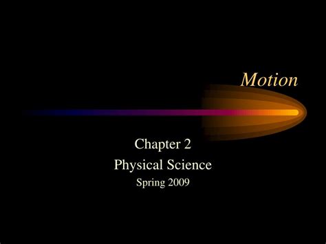 Ppt Motion Powerpoint Presentation Free Download Id587548