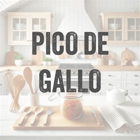 Pico Di Gallo Village X