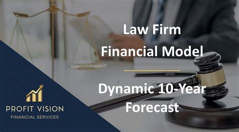 Law Firm Financial Model Dynamic 10 Year Forecast Template Excel XLS