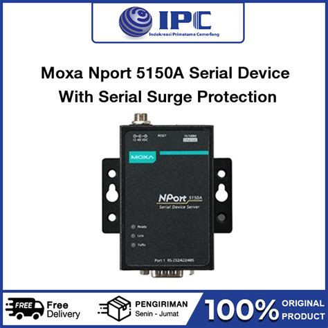 Jual Moxa Nport 5150A Serial Device With Serial Surge Protection Shopee Indonesia