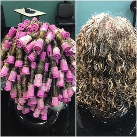 Stacked Spiral Perm On Short Hair Short Permed Hair Spiral Perm Permed Hairstyles