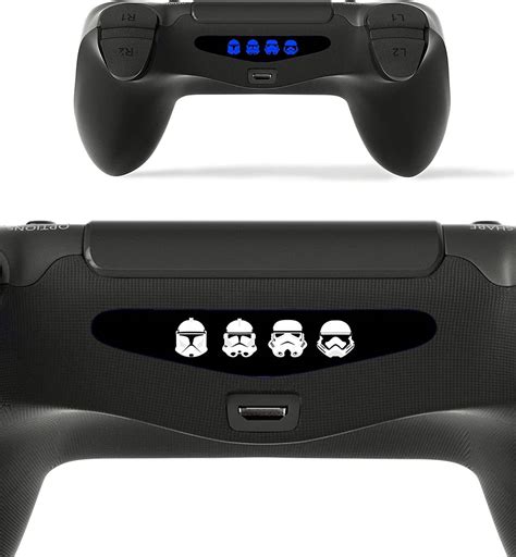 Gizmoz N Gadgetz Ps4 2xled Dualshock 4 Controller Light Bar Decal Sticker Starwars Storm