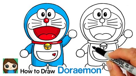 Doraemon Characters Drawing