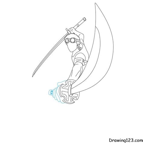 Langkah Gambar Kakinya