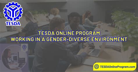 TESDA Working In A Gender Diverse Environment Online Course TESDA Online Program