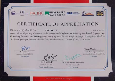 Harini Balamurugan On Linkedin Mc Conferencehost Iplaw Vitchennai