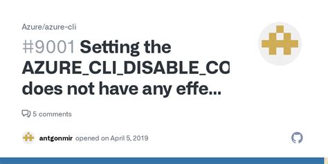 Setting The Azureclidisableconnectionverification Does Not Have Any