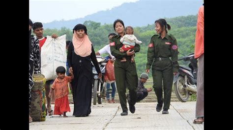ဘူးသီးတောင်မြို့နယ် အတွင်းက လွတ်မြောက်နယ်မြေကို စစ်ဘေးရှောင်လာတဲ့ မွတ