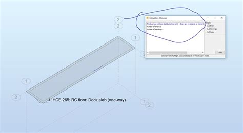 solved the load has not been distributed correctly warning autodesk community