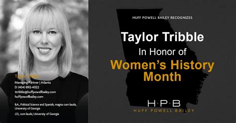 Huff Powell Bailey On Linkedin Womenshistorymonth