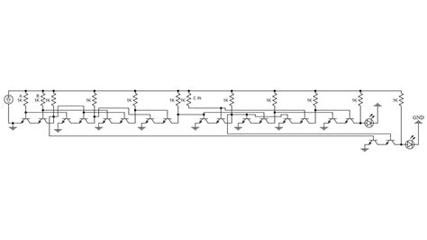 Full Adder Logic Gates Built With Transistors