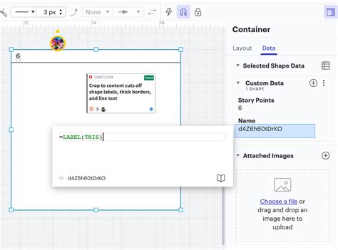 Dynamic Progress Bar With Shapes Dragged Into An Area Of The Chart In
