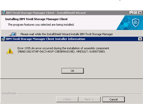 Error 1395 An Error Occurred During Installation Of Assembly Microsoft Community