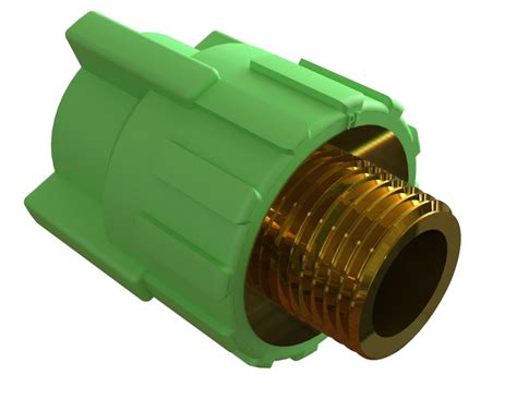 Ppr Brass Male Threaded Adaptor Polyware Official Site