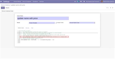 How To Add Log Messages From UI In Odoo