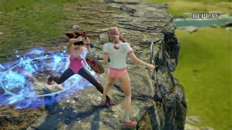 Soulcalibur™Ⅵ 사쿠라다 네네 유리 Vs 우에하라 히마리 Youtube